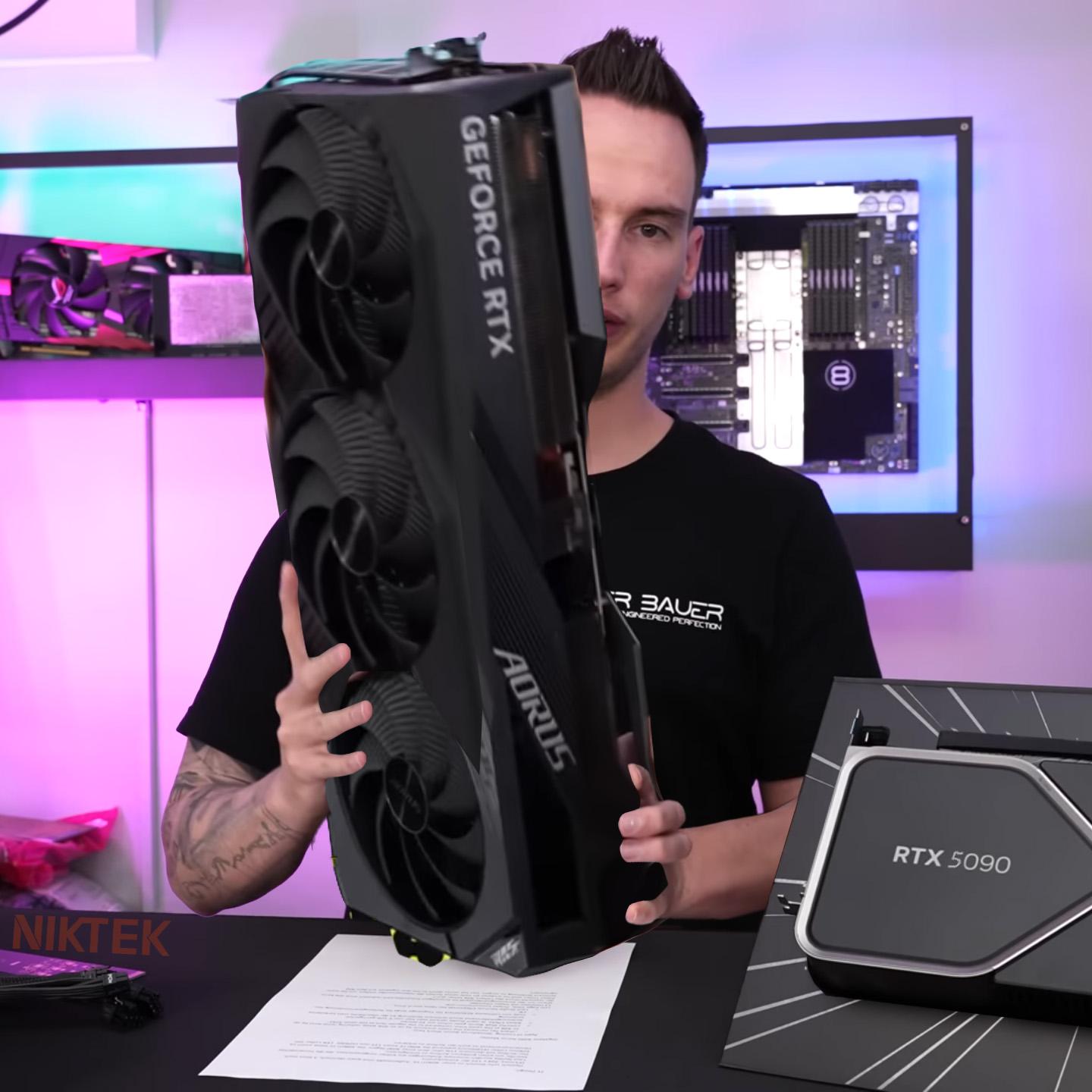 A Closed Reddit Post Makes Fun Of What The RTX 5090 Could Look Like A A Closed Reddit Post Makes Fun Of What The RTX 5090 Could Look Like A